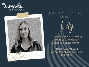Employee of the Month | The Waves Sports Club